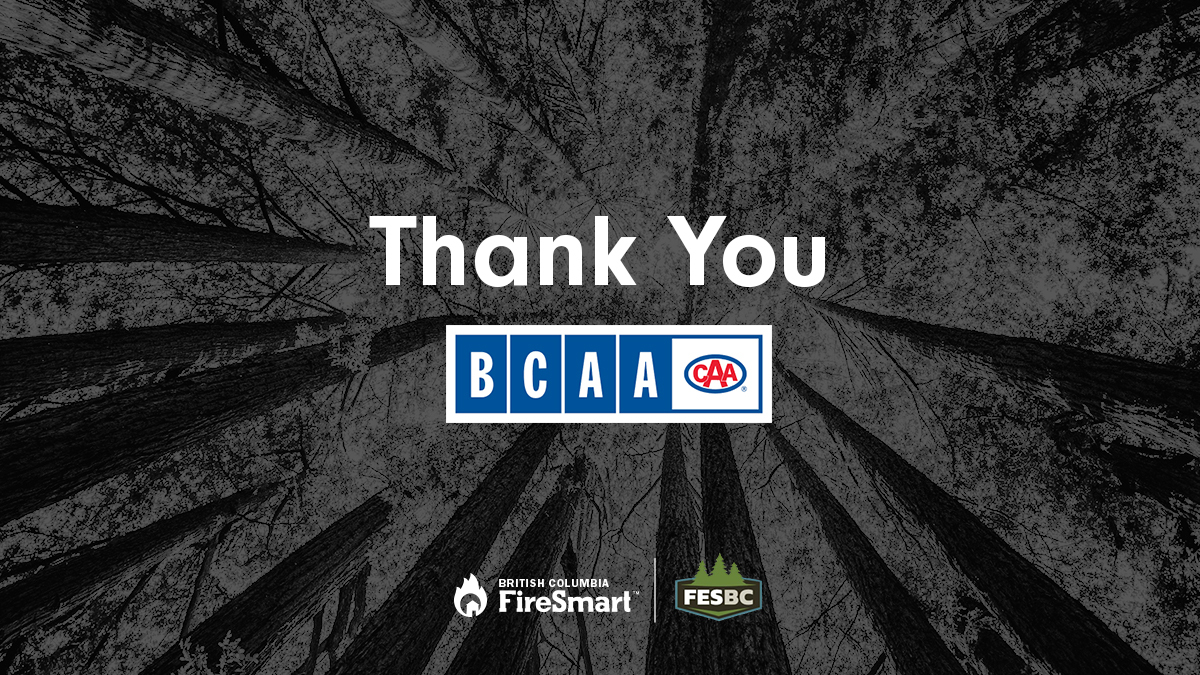 BCAA, FESBC & FireSmart BC – Teaming up for Wildfire Resiliency – FESBC ...